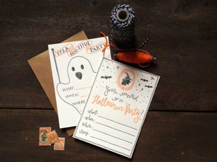 20 Best DIY Halloween Party Invitation Ideas - Lil Tigers