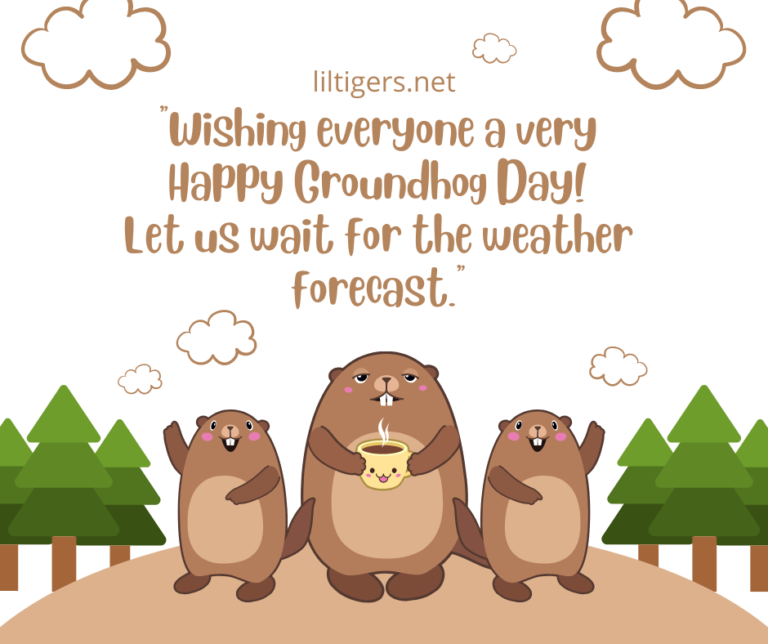 55 Happy Groundhog Day Quotes for Kids - Lil Tigers