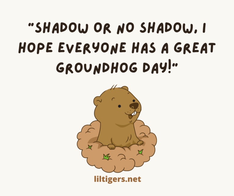 55 Happy Groundhog Day Quotes for Kids - Lil Tigers